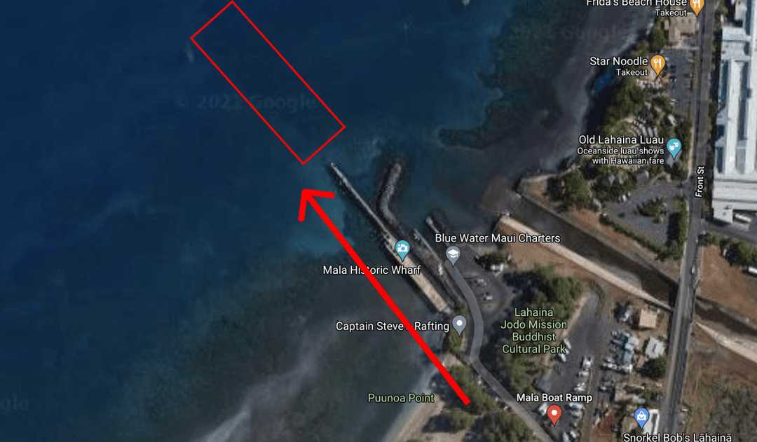 Mala Wharf in Lahaina, Maui, Hawaii | Zentacle - Scuba Diving and ...